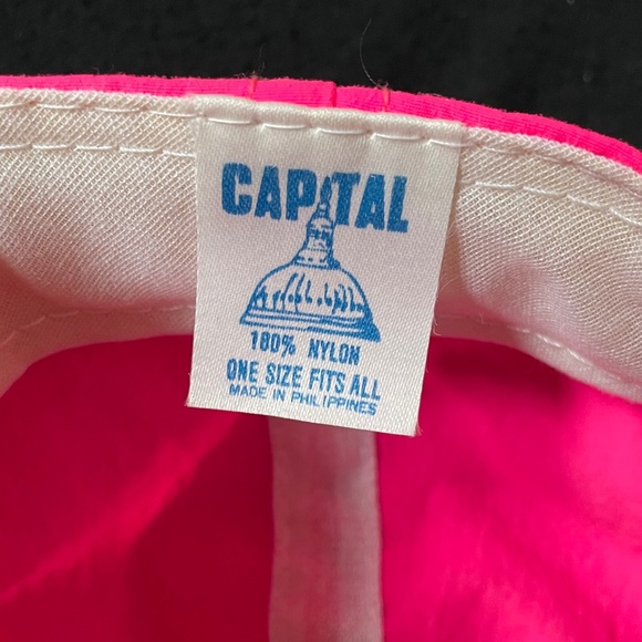 Accessories | Vintage Hot Pink Fargo Trucker Hat | Poshmark